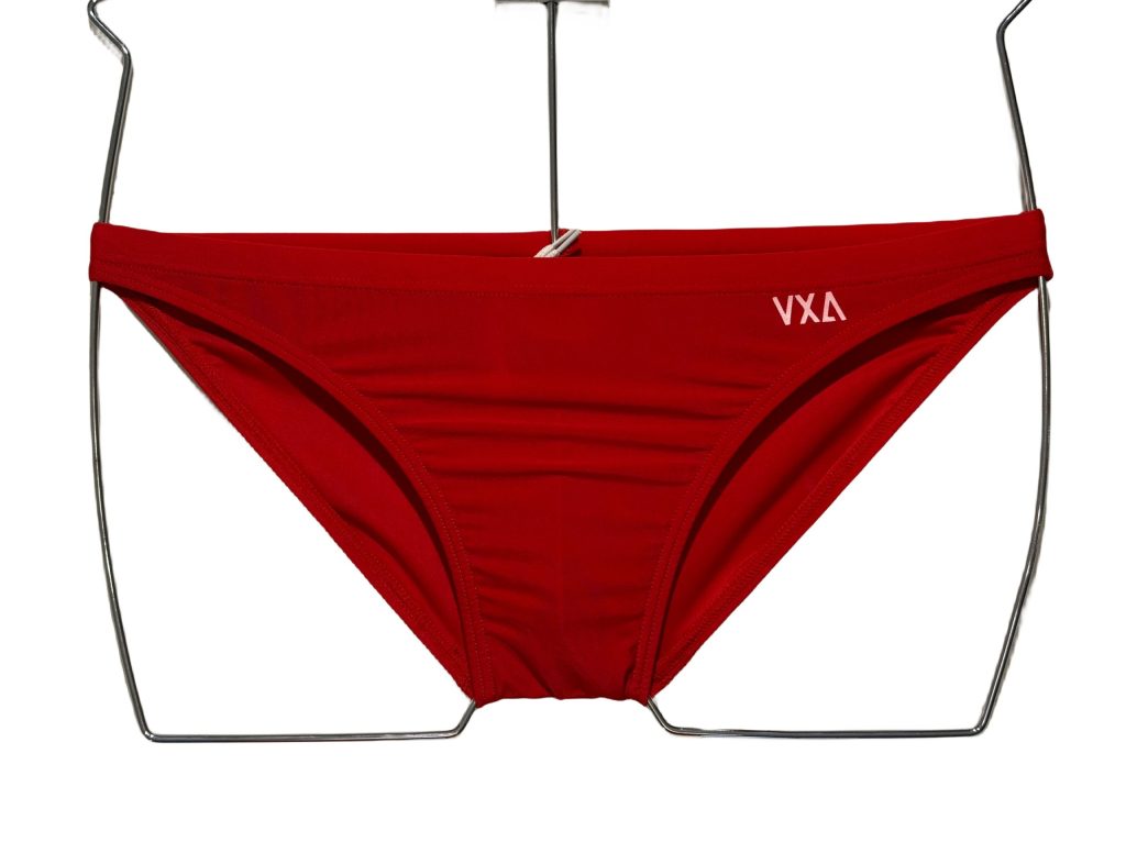 VXA Men’s Swim Brief, Unlined, Red – VXA Sports